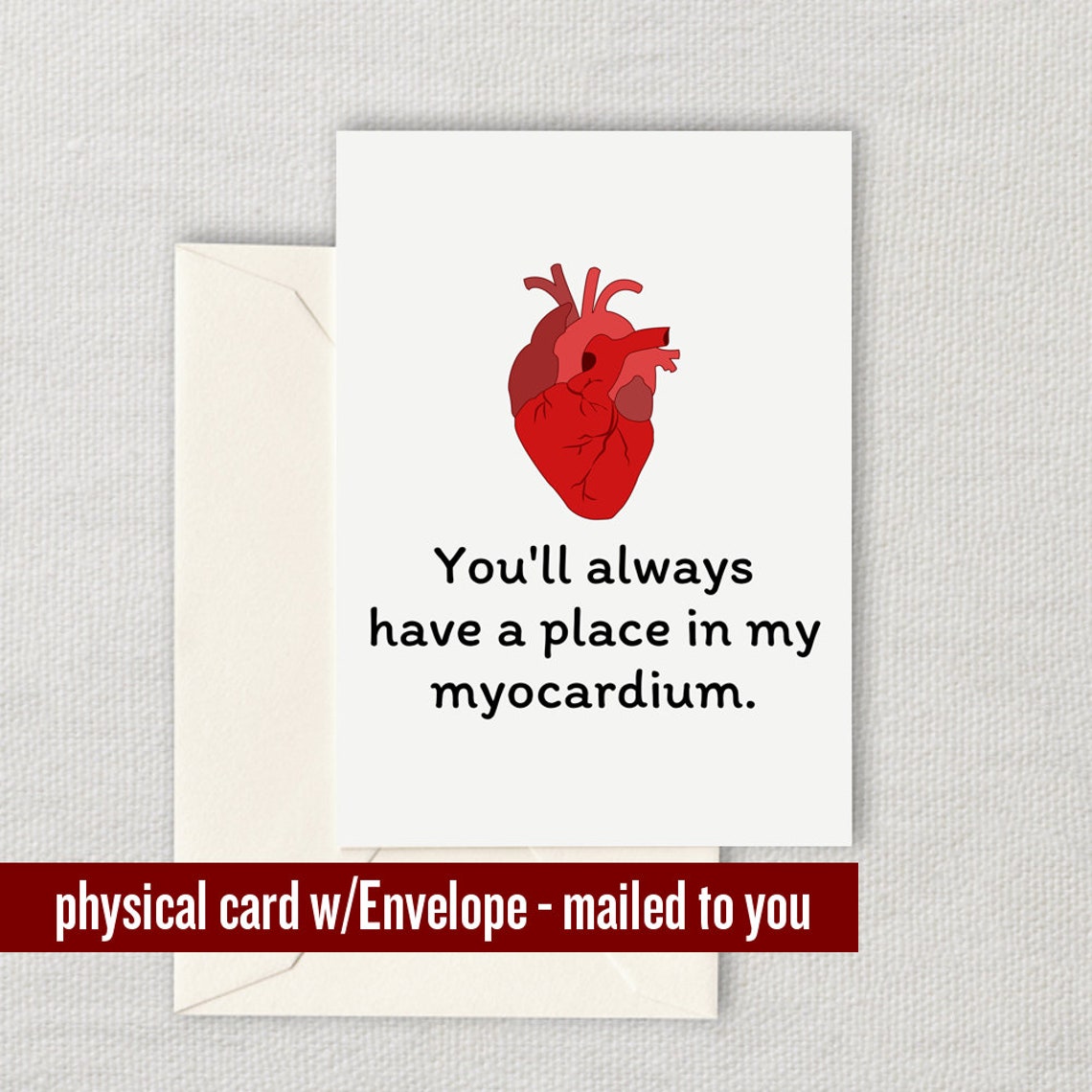 Medical Valentine's Day Card - Cute Medical Valentine - Card for Doctor ...