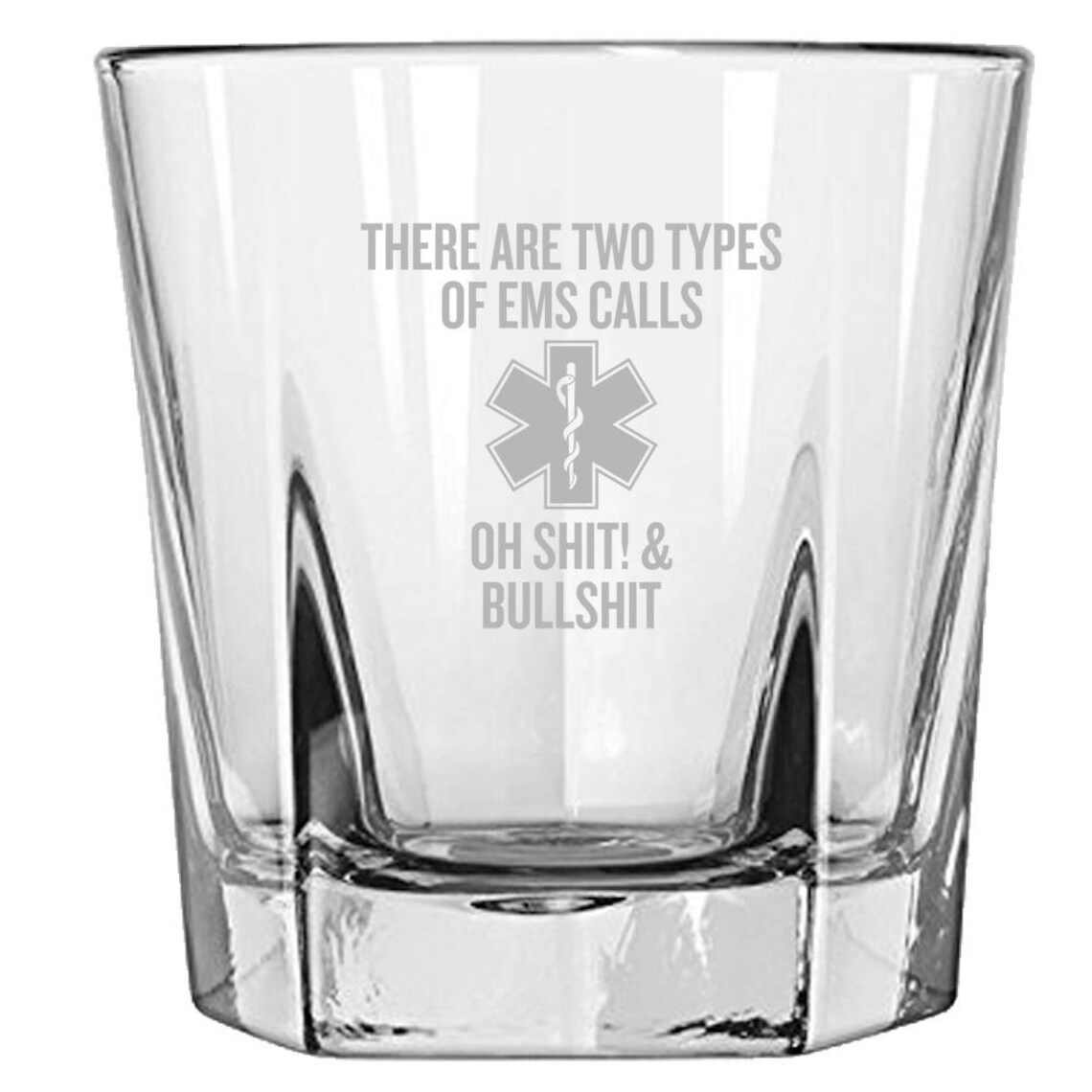 Paramedic Rocks Glass - EMT Gift Idea - Types of EMS Calls - Medical ...