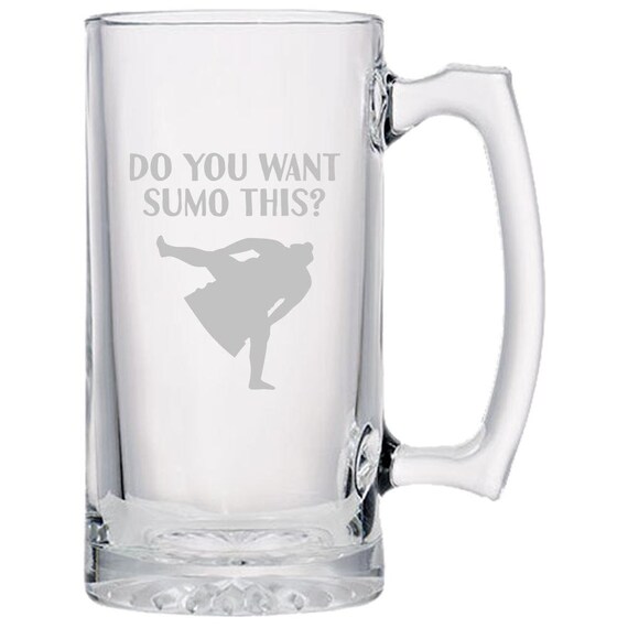 Sumo Gift Sumo Wrestling Beer Mug Sumo Wrestler Gift - Etsy