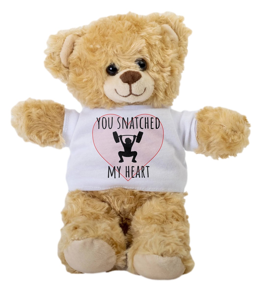 Weightlifter Gift - Weightlifting Valentine - Weight Lifting Plushie ...