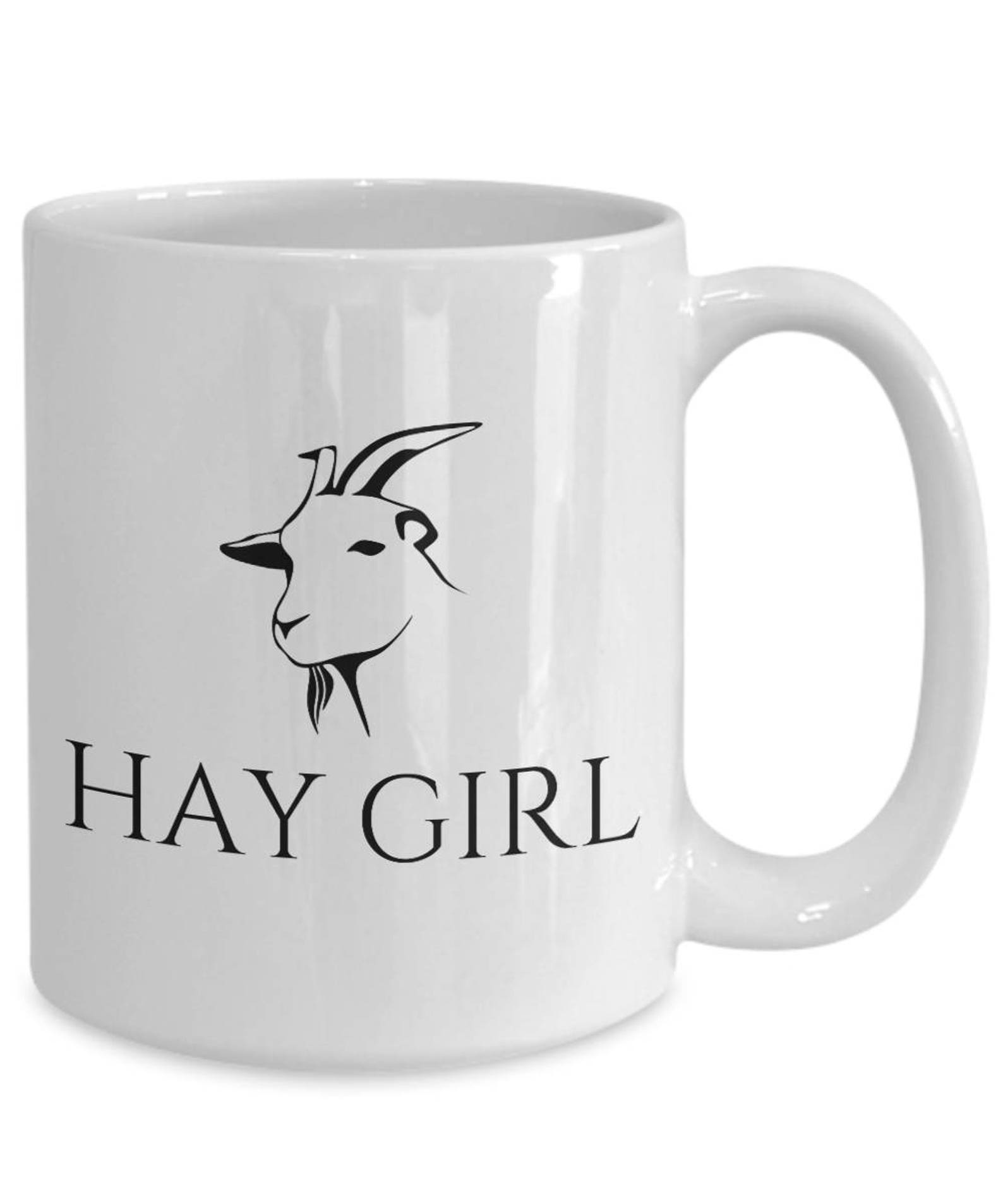 Funny Goat Mug Goat Lover Present Goat Farmer Gift Hay | Etsy
