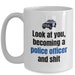 Funny Police Officer Gift Funny Cop Mug Policeman Present - Etsy