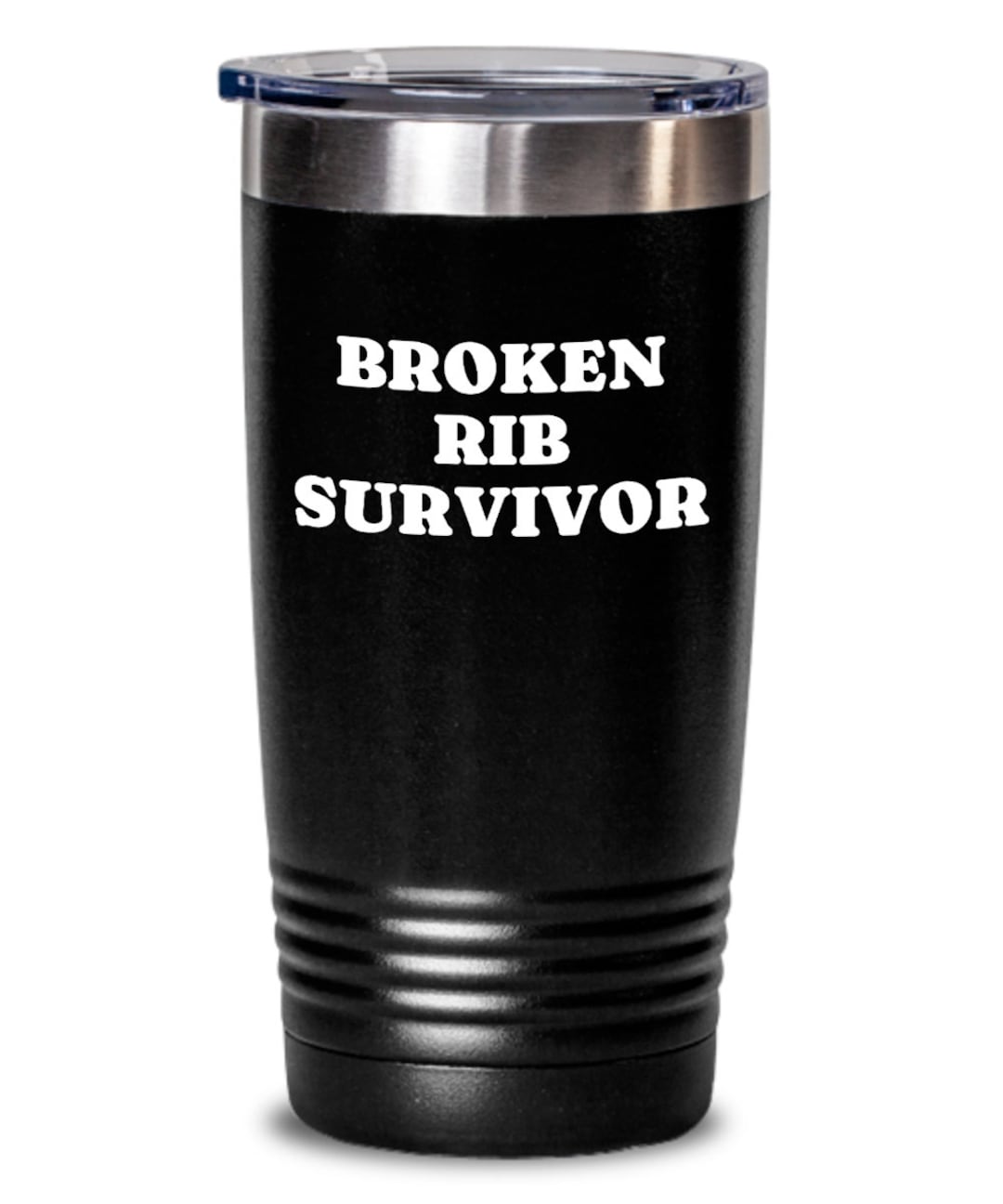 Broken Rib Tumbler Funny Broken Rib Gift Get Well Gift for Broken Rib ...