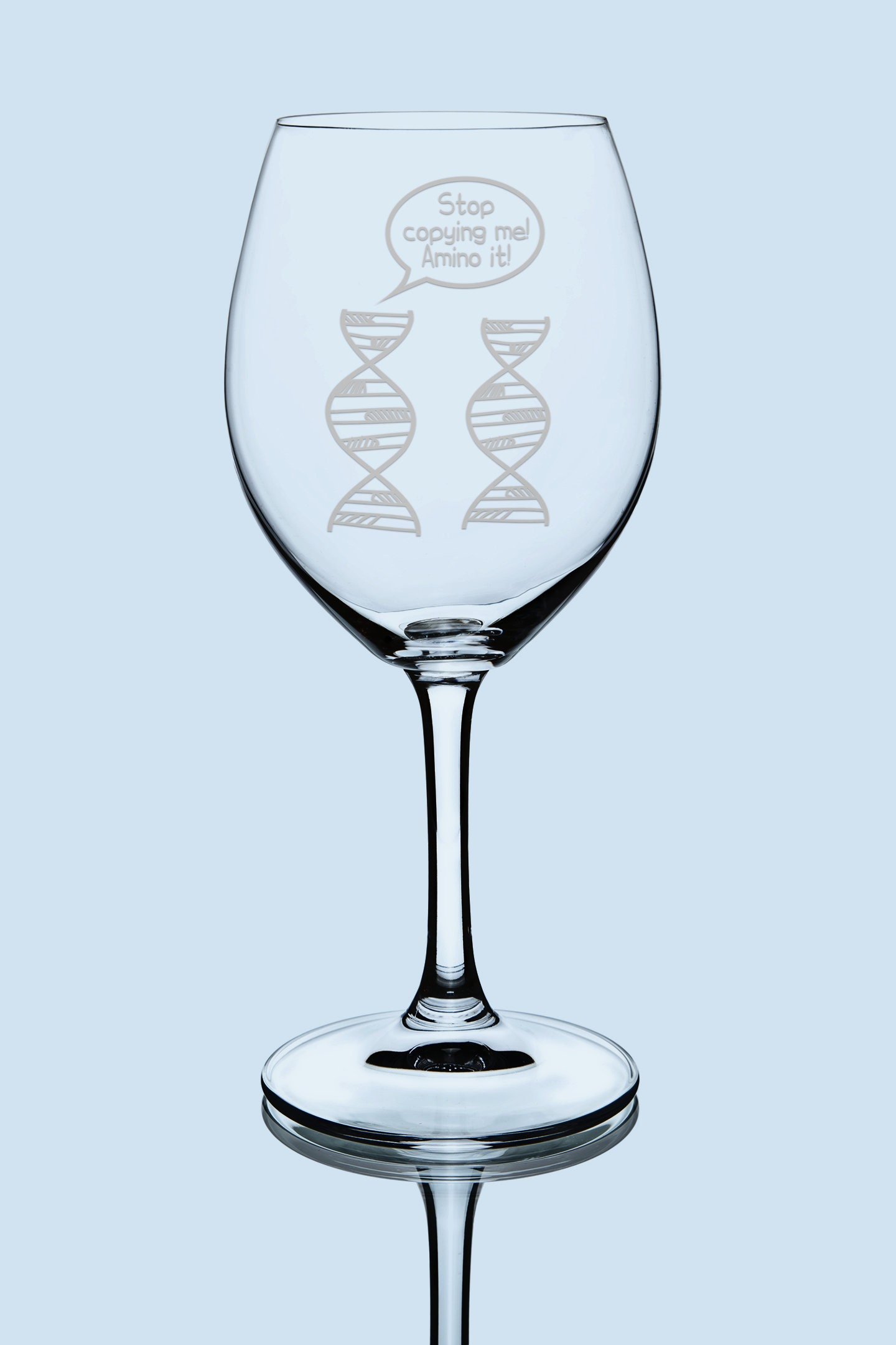 Geneticist Wine Glass Funny Genetics Gift Idea Biology - Etsy
