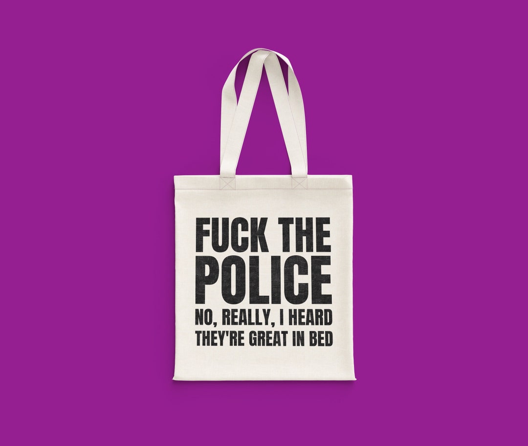 Police Bags - Funny Cop Tote Bag - Funny Police Officer Gift ...