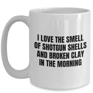 Funny Clay Shooting Mug - Trap Shooting Gift - Skeet Shooting Gift ...