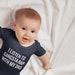 Funny Baby One-piece - Hip Hop Baby Clothes - Gangsta Rap With My Dad ...