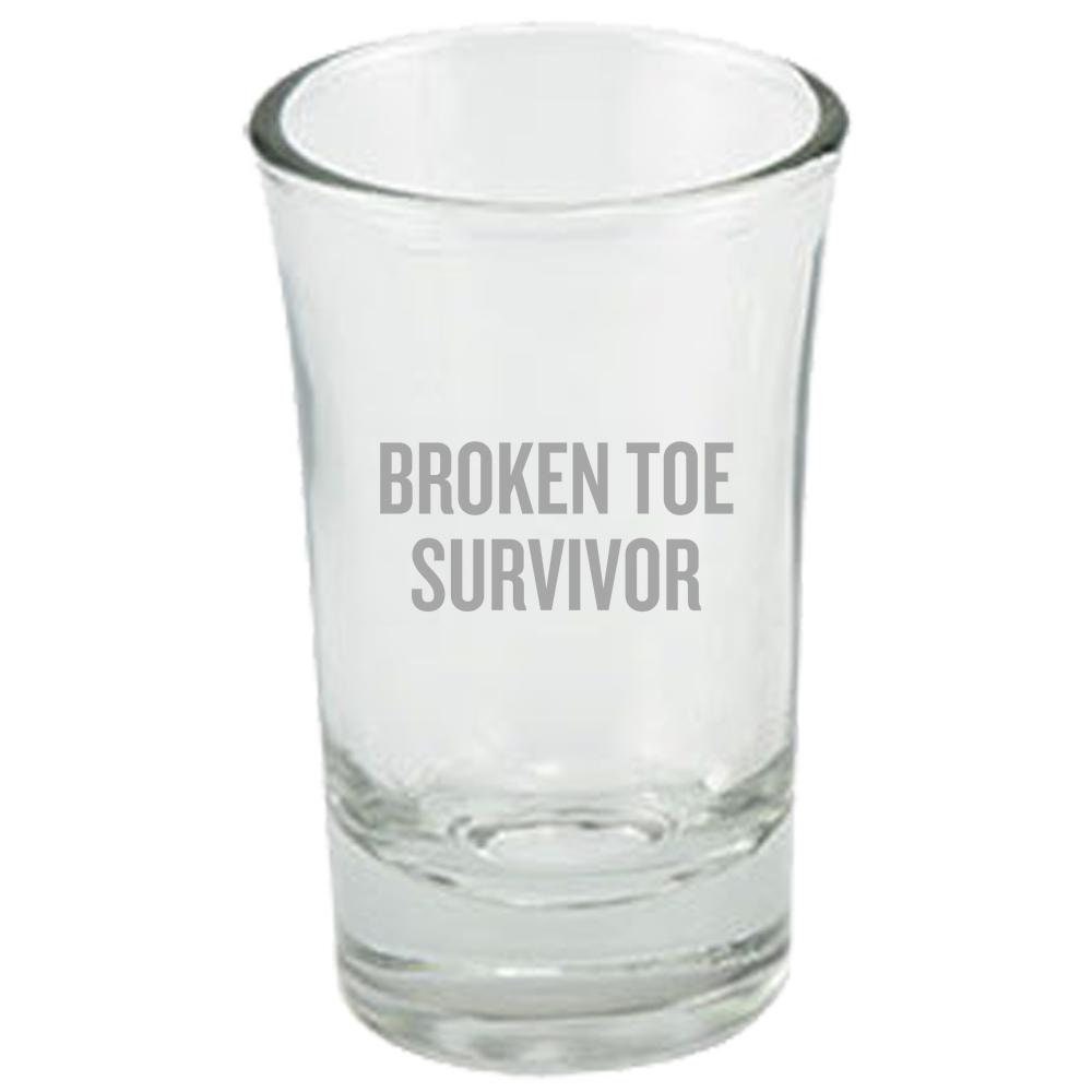 Funny Get Well Gift Broken Toe Shot Glass Broken Toe - Etsy
