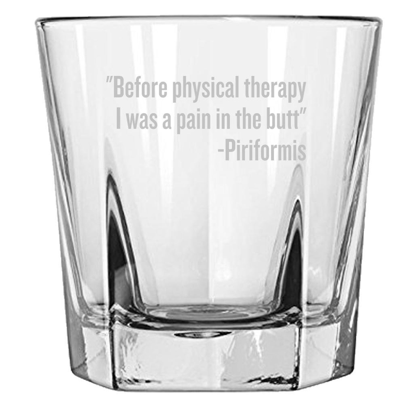 Physical Therapy Rocks Glass - Physical Therapist Gift - Funny ...