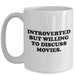 Movie Lover Gift Introvert Cinephile Present Movie Critic - Etsy