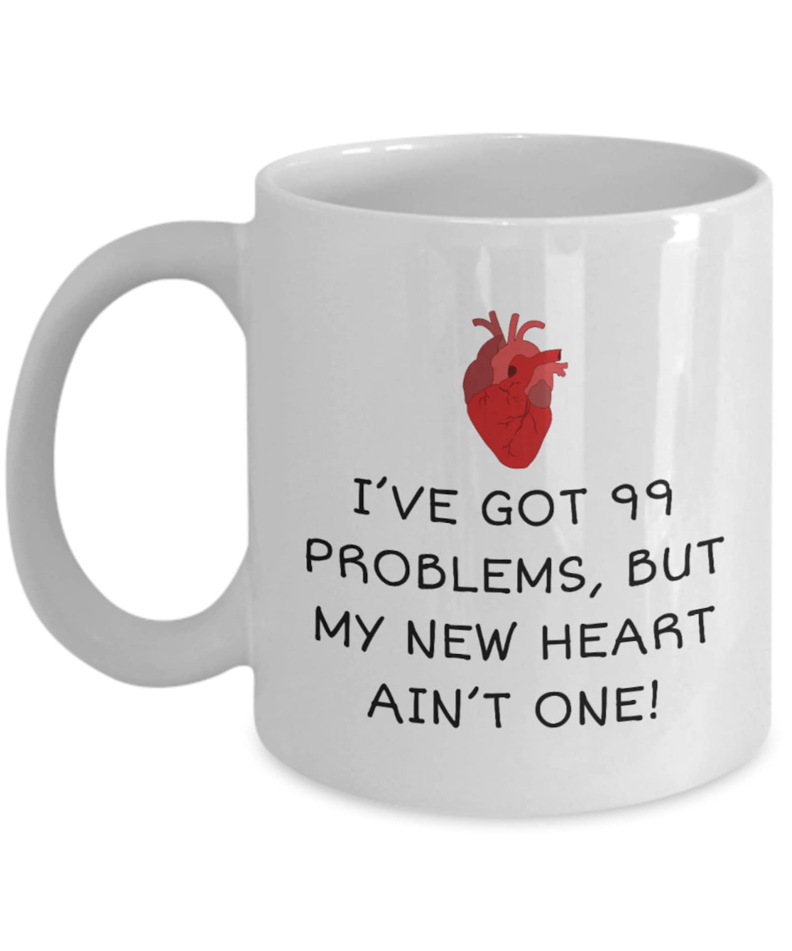 Heart Recipient Mug - Heart Transplant Gift - Heart Surgery Present ...