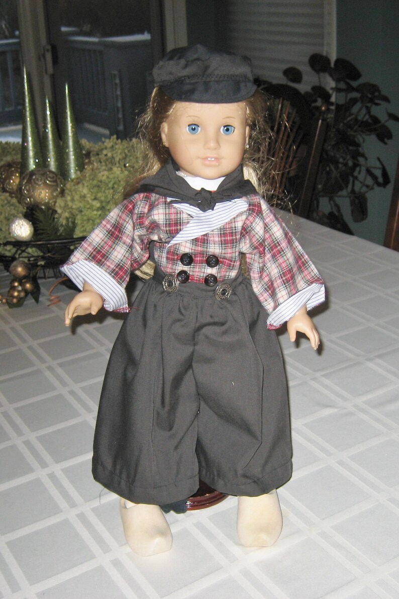 Volendam Dutch Boy Doll Costume, Fits 18" American Girl Dolls - Etsy