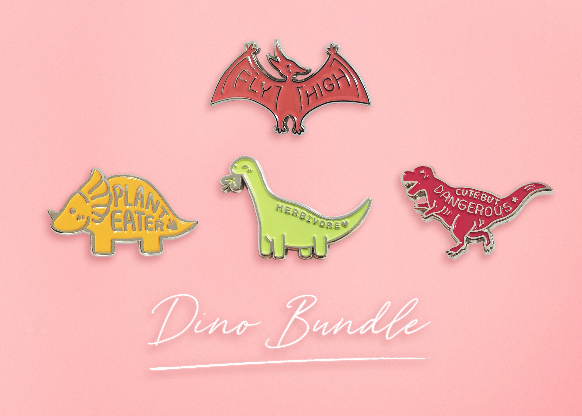 T-Rex Enamel Pin Tyrannosaurus Rex Dinosaur Pin | Etsy