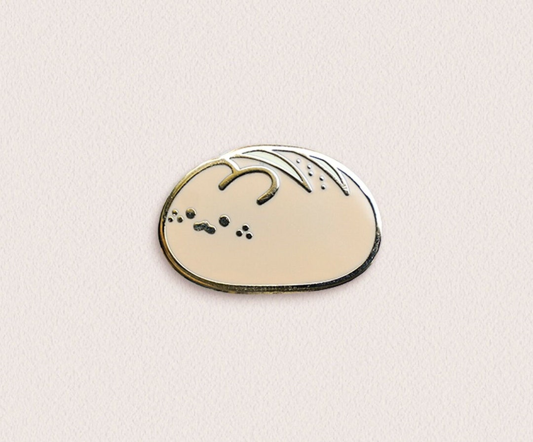 Sourdough Loaf Bunny Pin - Bunny Bun - Bun Bun Bakery - Bread Pin - Etsy