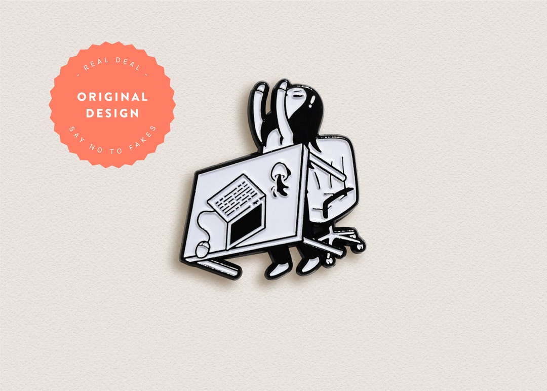 Table Flip Enamel Pin - Etsy