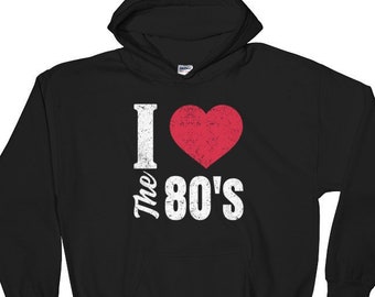 80s hoodie | Etsy