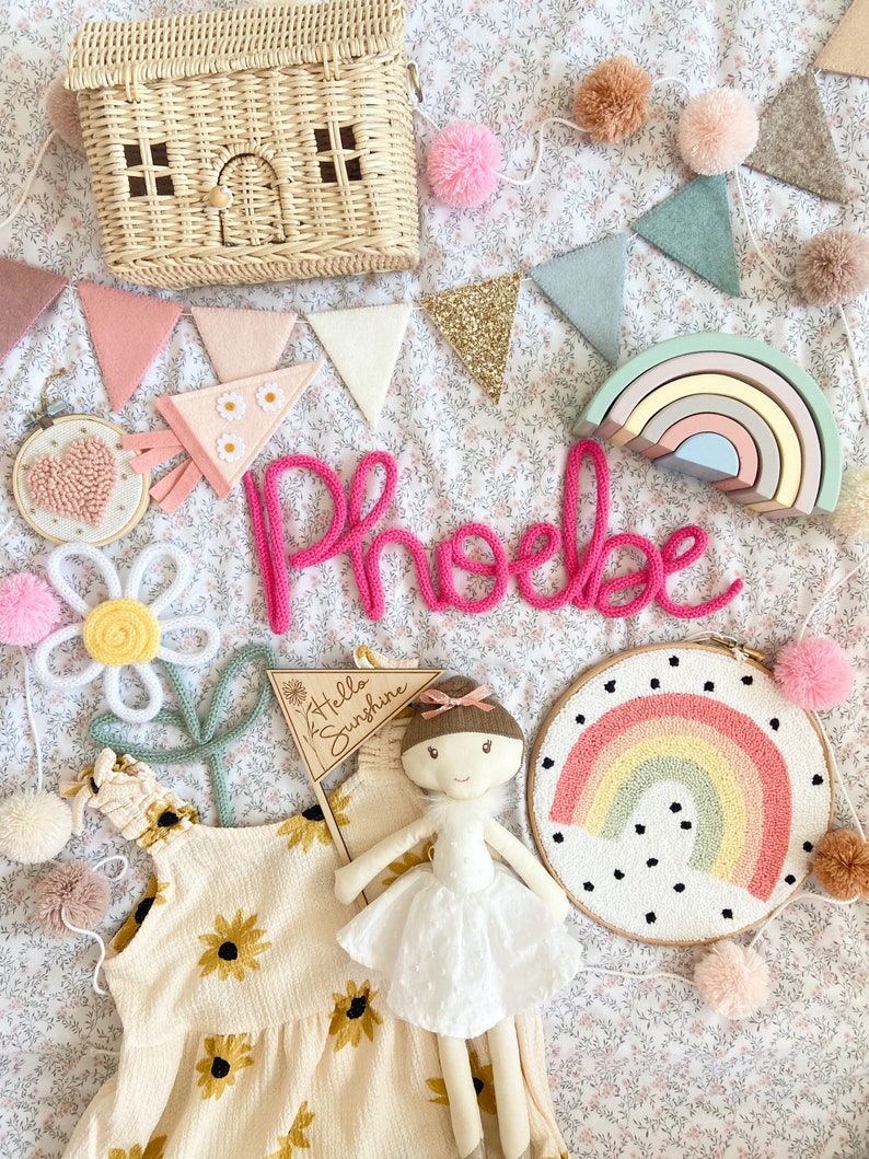 Knitted Name - Etsy UK