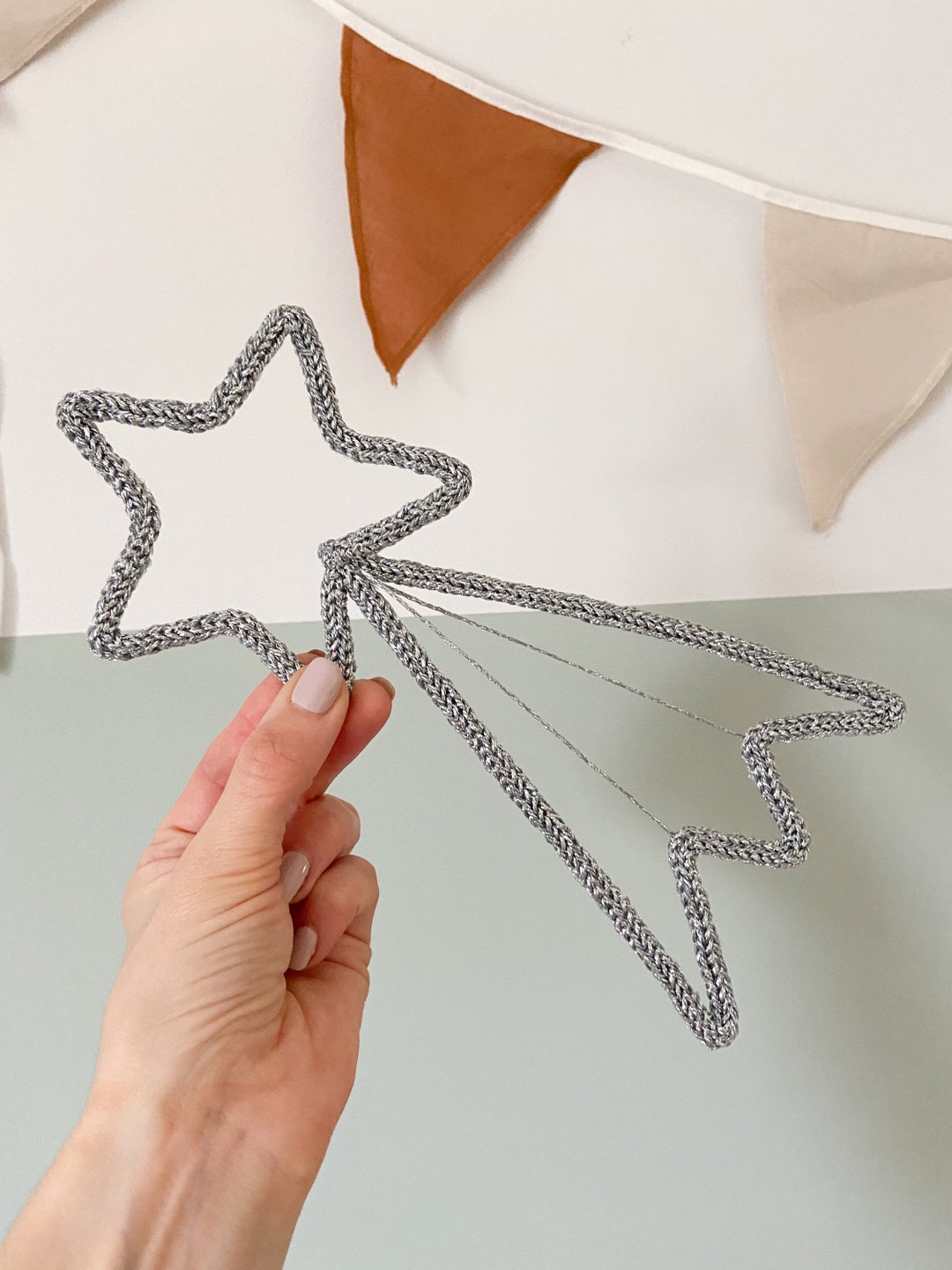 Knitted Shooting Star - Etsy