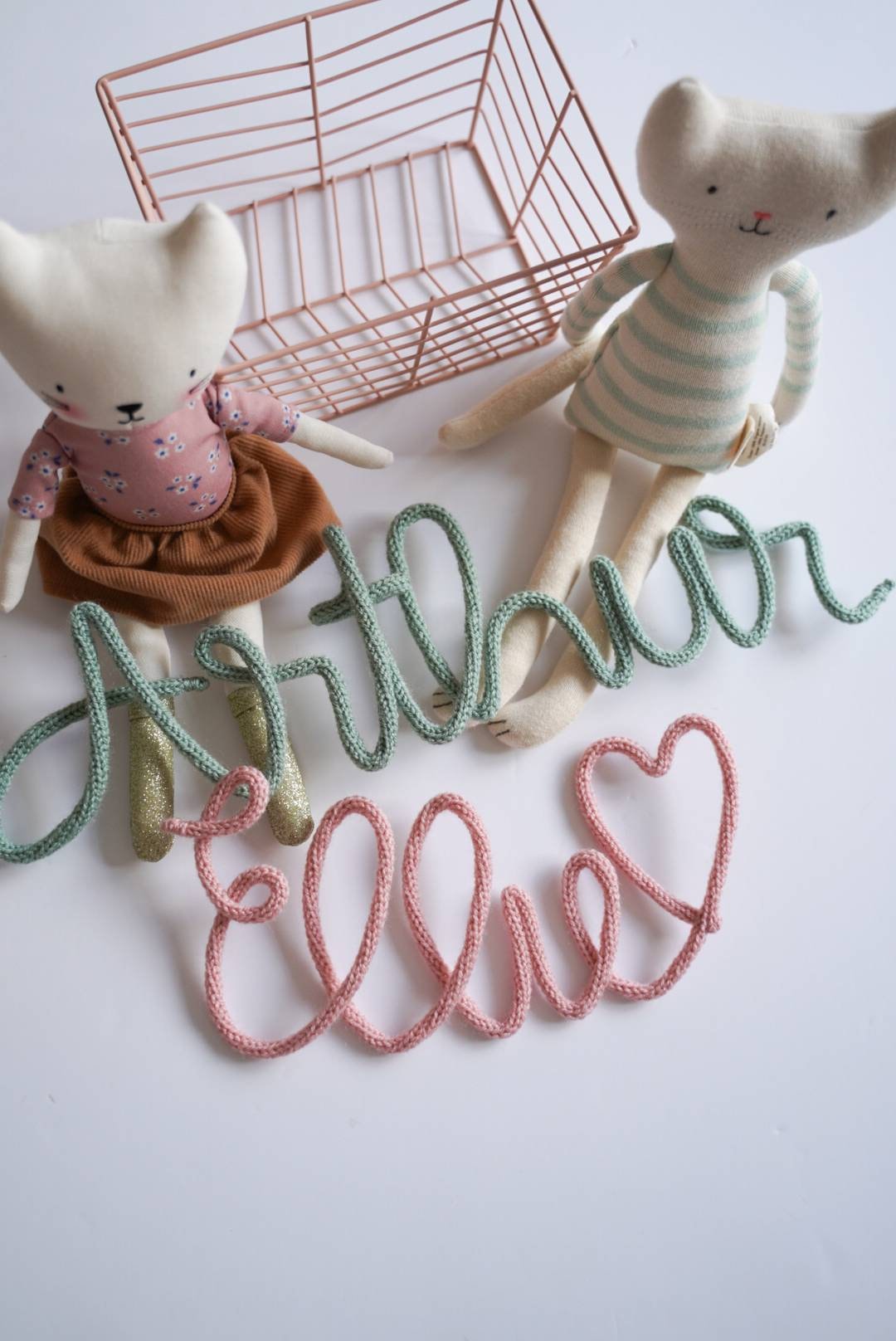 Knitted Name - Etsy UK