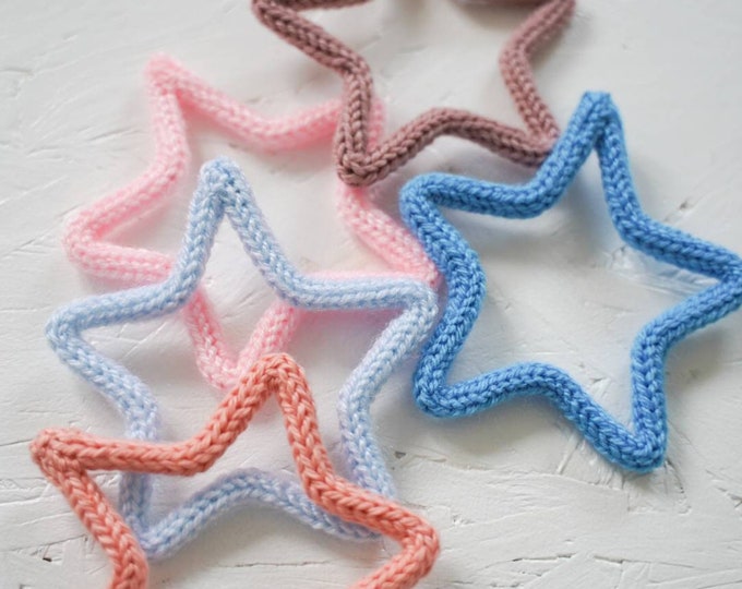 Knitted Stars - Etsy