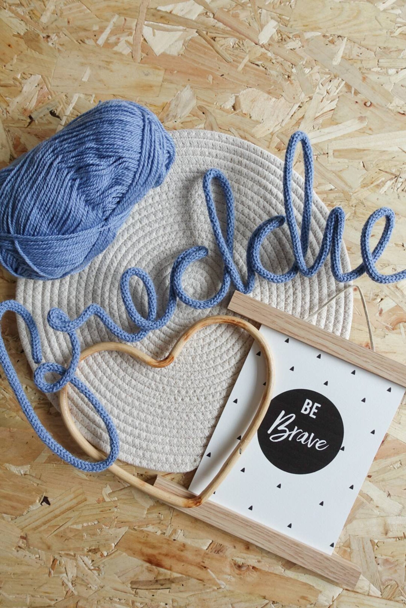 Knitted Name - Etsy UK