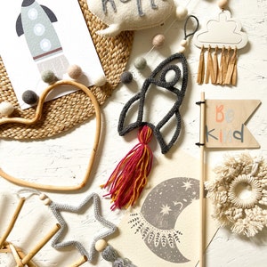 Hanging Rocket - Etsy UK