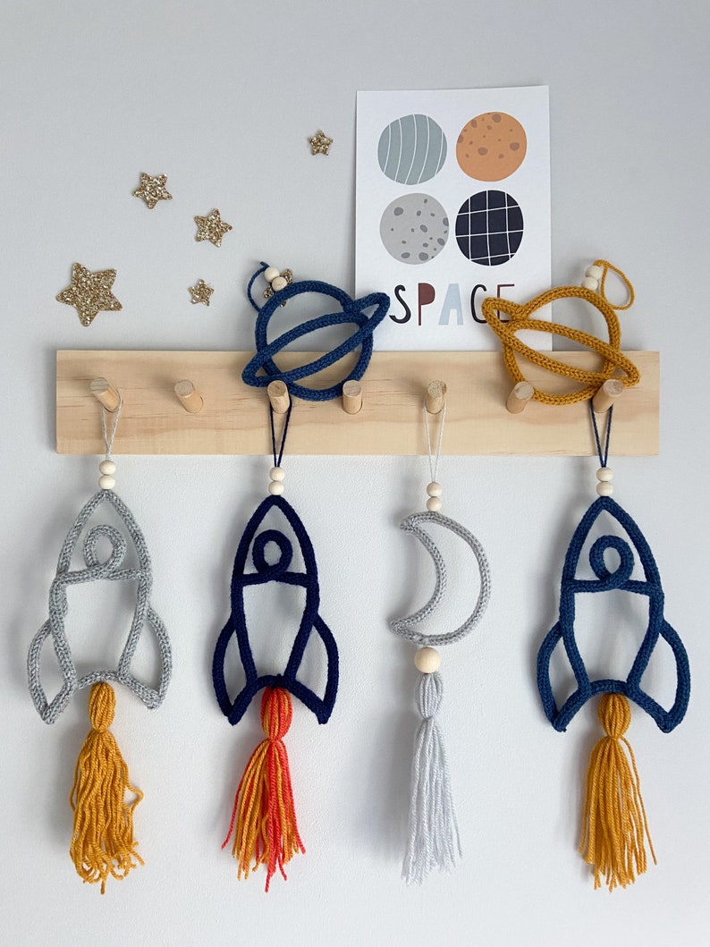 Hanging Rocket - Etsy UK