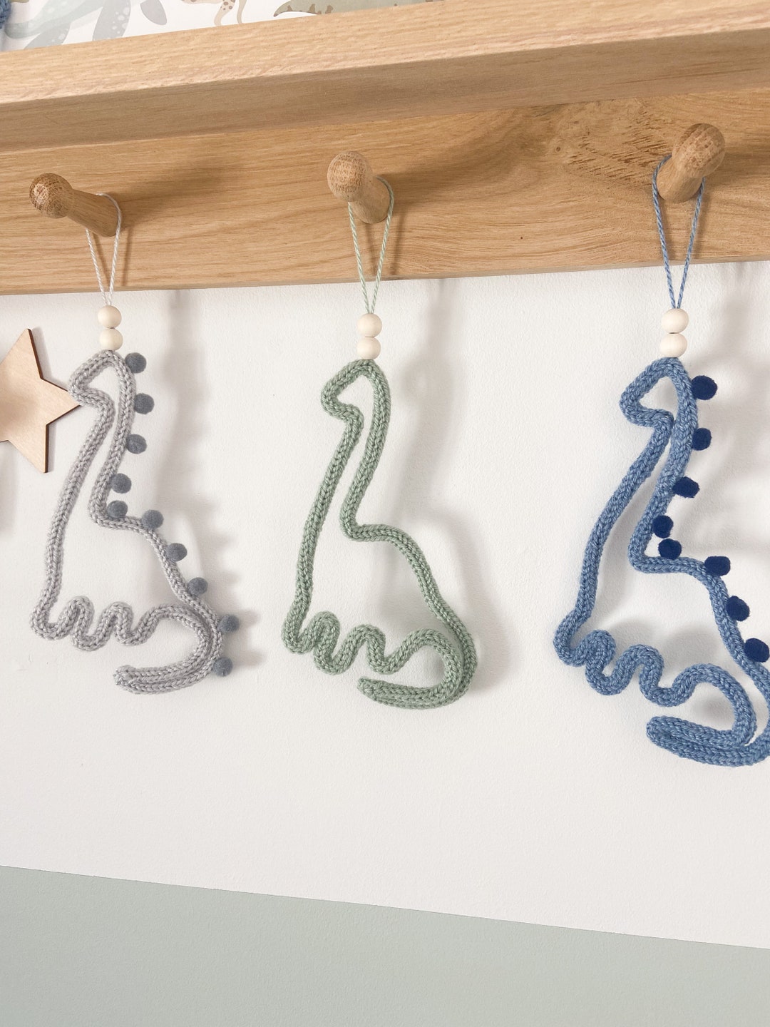 Hanging Dinosaur - Etsy