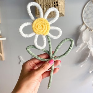 Knitted daisy pattern store