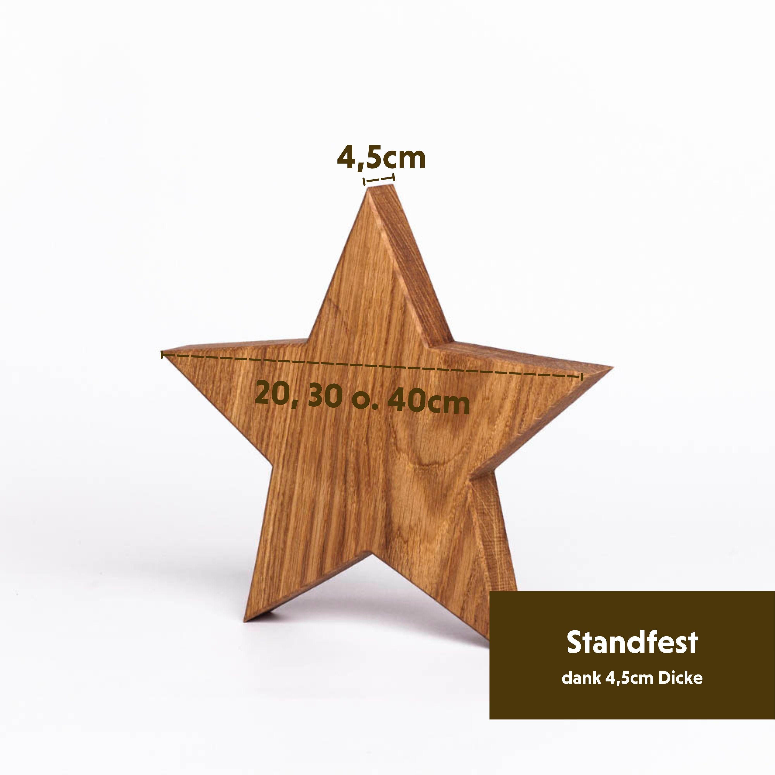 Holzsterne Zum Hinstellen