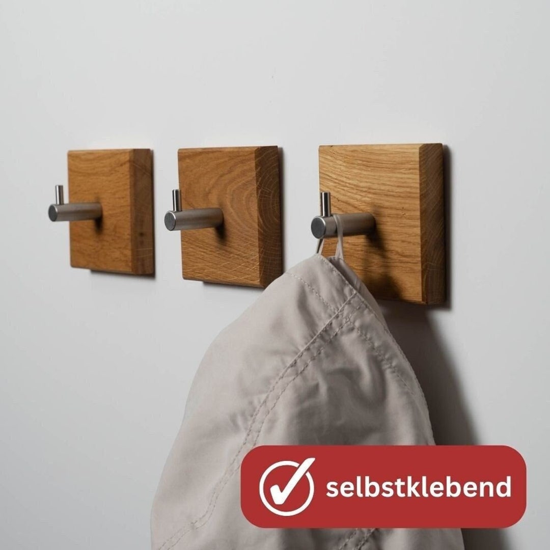 Coat Rail // Different Variants // Simply // Made of Solid Wood ...