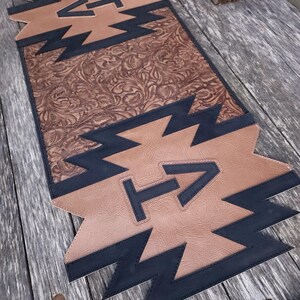 Custom Western Table Runner, Pendleton Table Runner, Cowhide Decor - Etsy