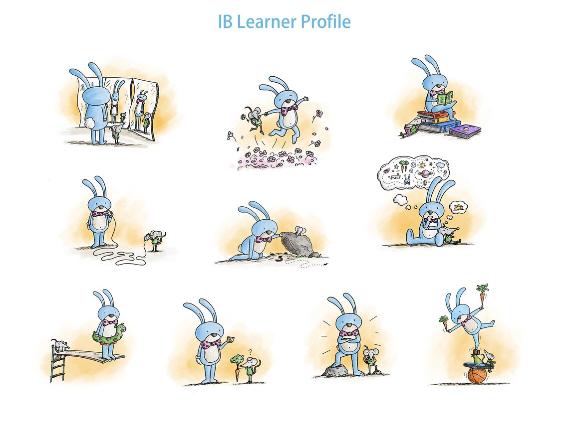 IB Learner Profile Printable Classroom Posters - English Version - Etsy