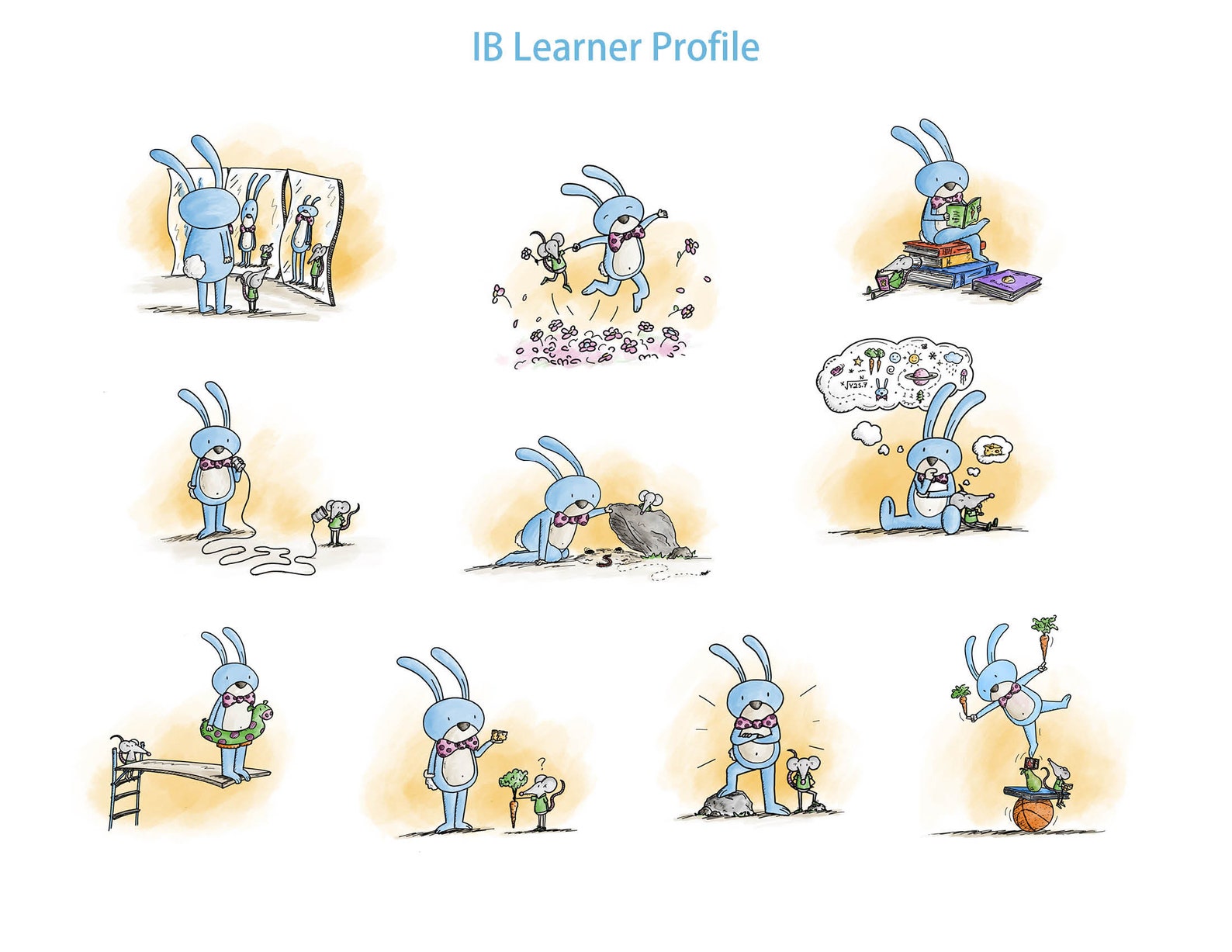 IB Learner Profile Printable Classroom Posters - English Version - Etsy