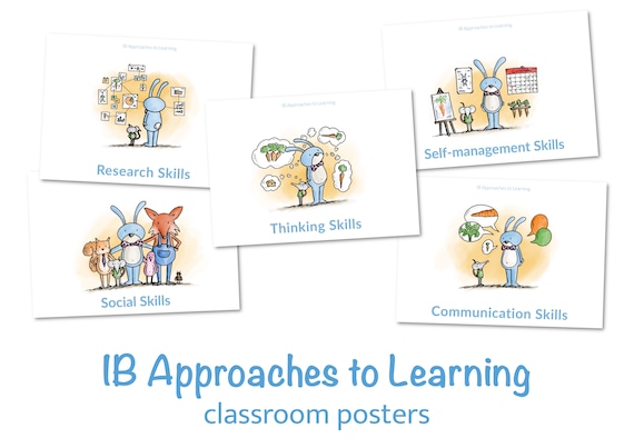 IB Approaches to Learning Printable Classroom Posters - Etsy Canada