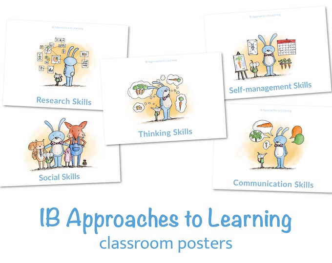 IB Learner Profile Printable Classroom Posters - English Version - Etsy ...