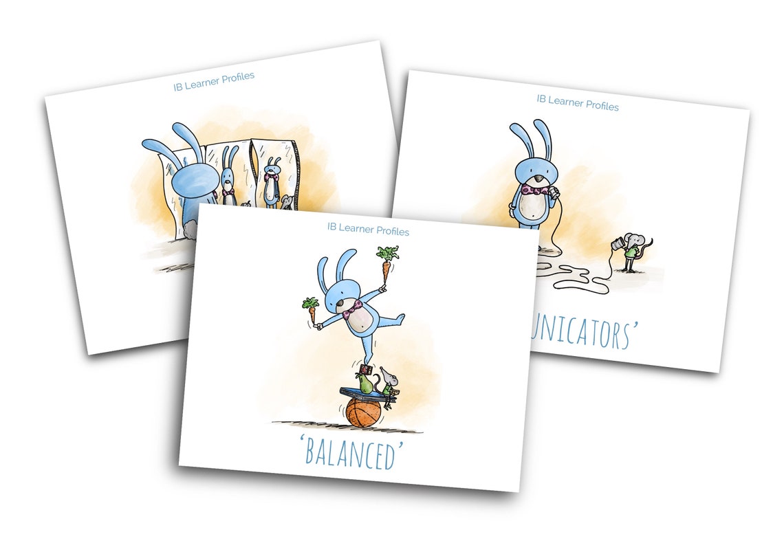 IB Learner Profile Printable Classroom Posters - English Version - Etsy