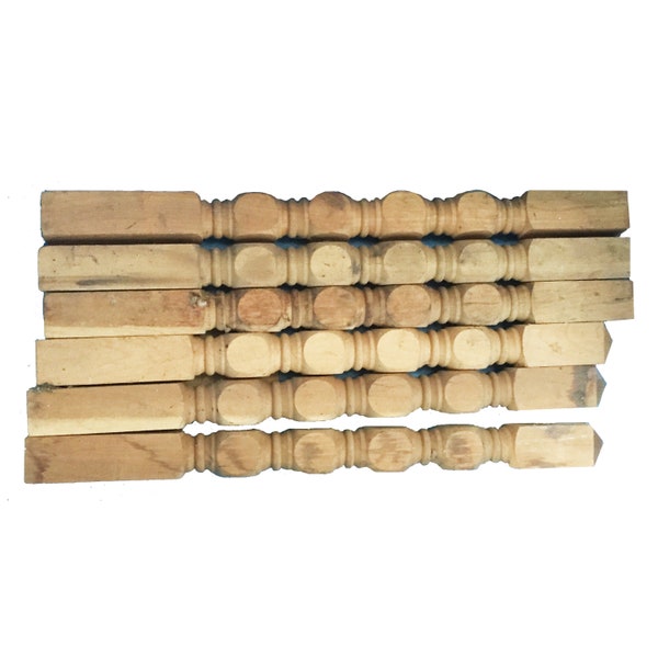 Wood Spindles - Etsy