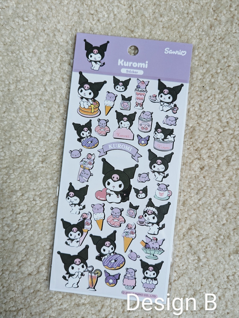 Cute Kawaii Sticker Sheets for Kids Girls Cell Phone iPhone AirPod iPad ...