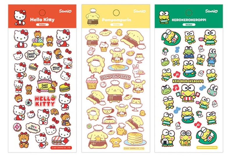 Cute Kawaii Sticker Sheets for Kids Girls Cell Phone Iphone - Etsy