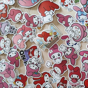 10/20/40 Pcs My Melody Kuromi Sanrio-inspired Super Cute Cartoon ...