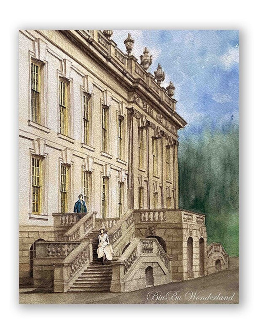 Encounter at Pemberley, Pride and Prejudice, Jane Austen, Mr.darcy ...