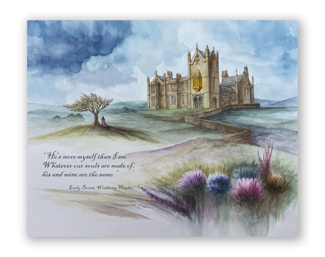 Wuthering Heights, Emily Brontë, Catherine and Heathcliff, Heath in the ...