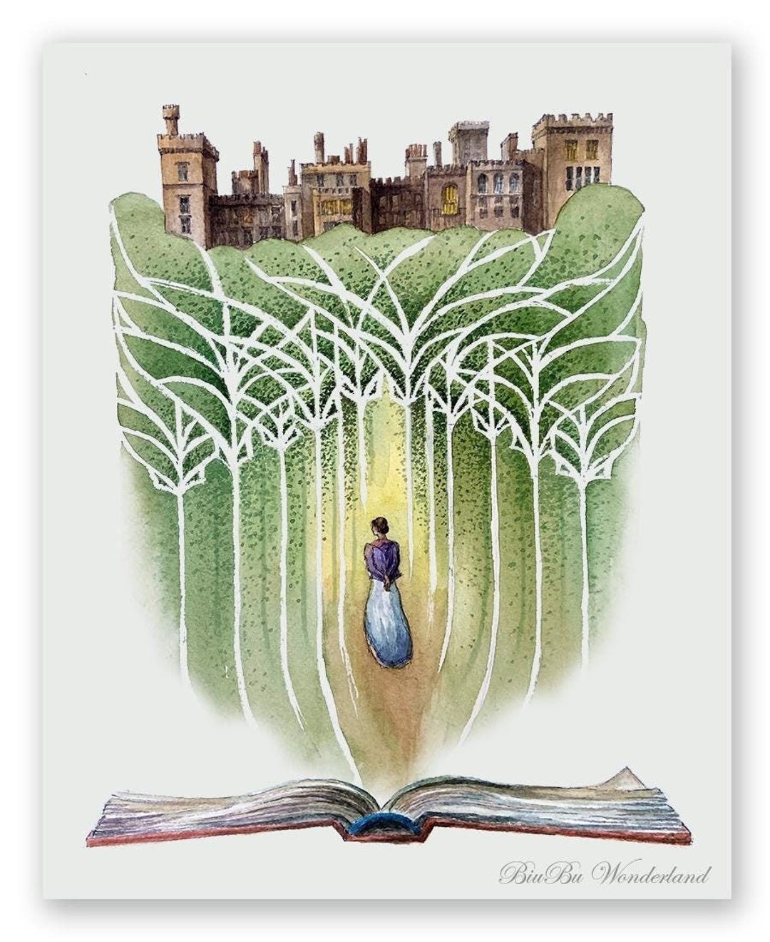 A Walk in the Woods, Northanger Abbey, Jane Austen, Catherine Morland, Henry Tilney, Regency Era ...