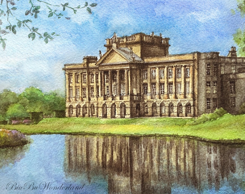 Pemberley Pride and Prejudice Jane Austen Mr.darcy Love - Etsy