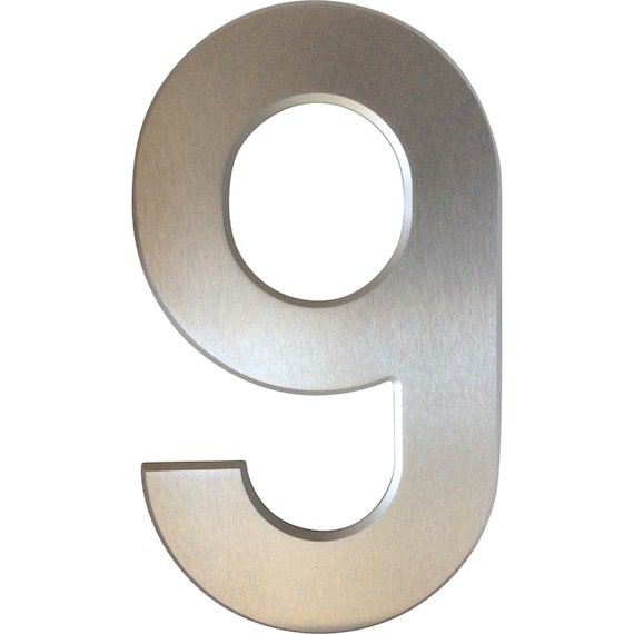 Large House Number 9 | Etsy