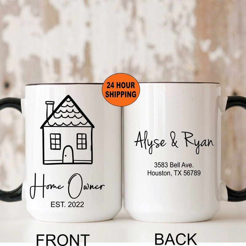 Personalized Homeowner Mug - Etsy