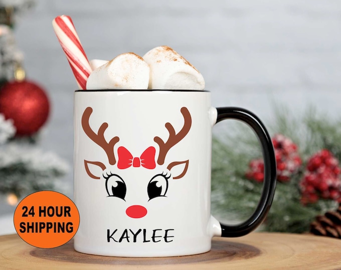 Christmas Mugs - Etsy