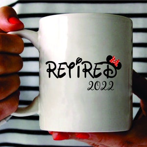Personalized Disney Retirement Mug Retirement Gifts for - Etsy
