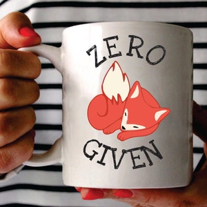 Zero Fox Given Mug - Etsy